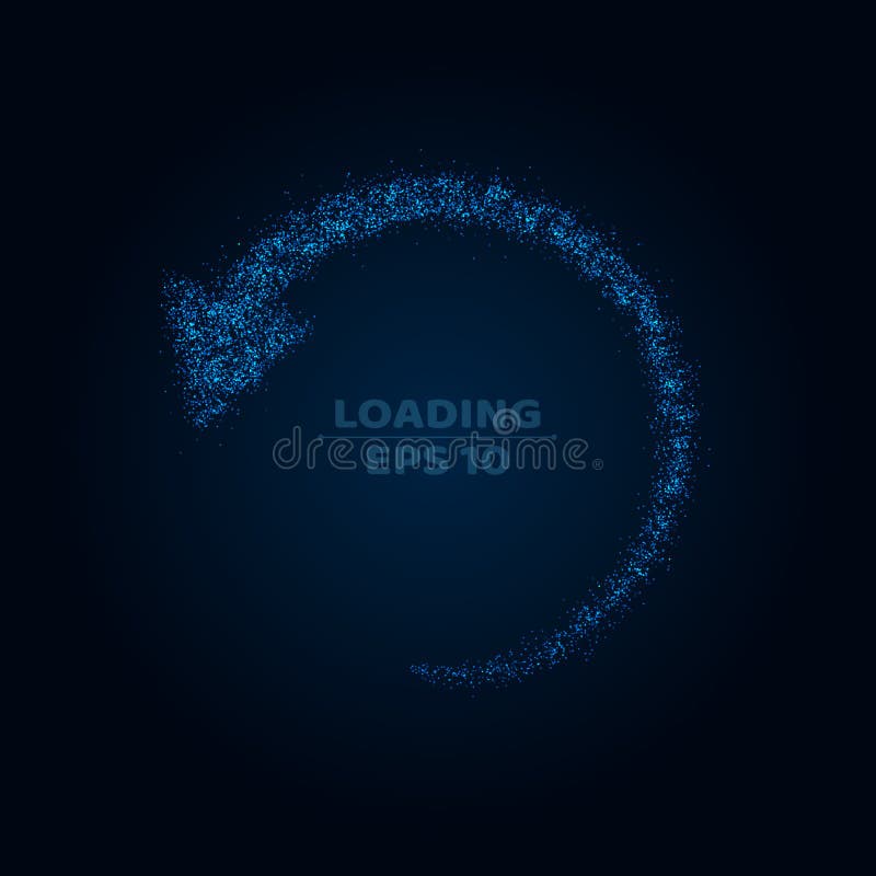 A Wheel of Loading from Very Small and Transparent Particles on a Dark ...