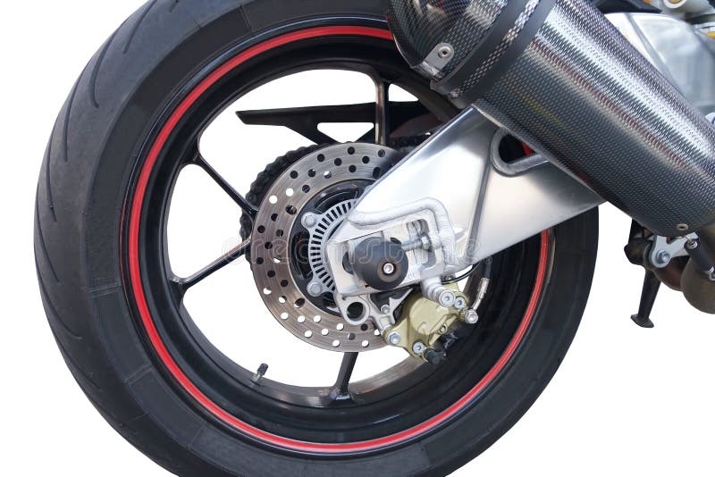 Wheel of motorcycle stock image. Image of cycles, motorcycle - 43490159