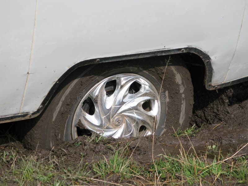 Wheel in mud stock image. Image of offroad, transport - 12673107