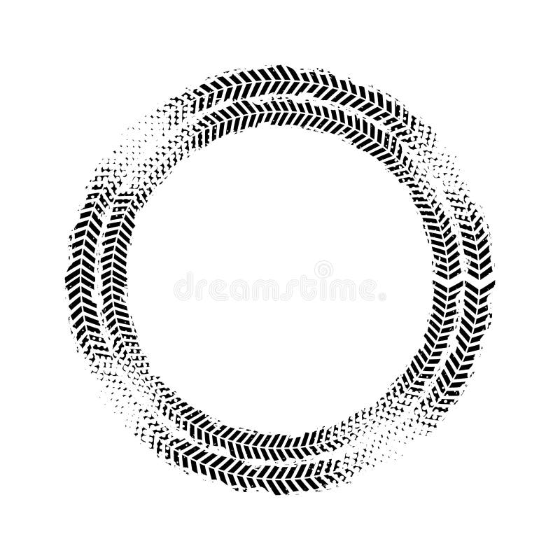 Wheel print design stock vector. Illustration of dirt - 81130857