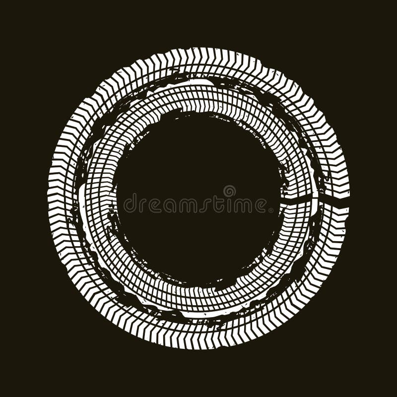 Wheel print design stock vector. Illustration of element - 81142685