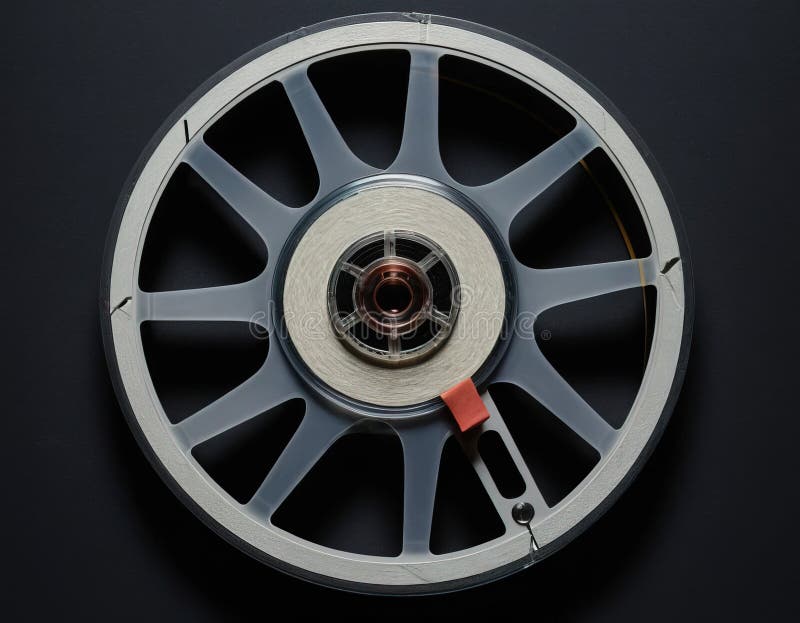 A Wheel with a Red and Orange Sticker on it AI Generated Stock ...