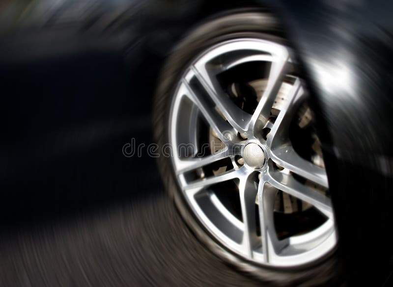 Wheel Rim in Motion stock image. Image of brake, disk - 14775289