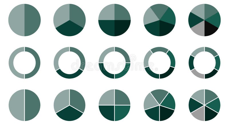 Wheel Round Diagram Part Set Stock Vector - Illustration of ring ...