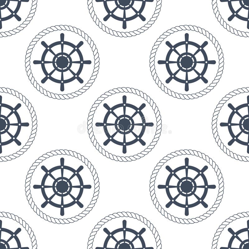 Wheel seamless pattern stock vector. Illustration of design - 74003388
