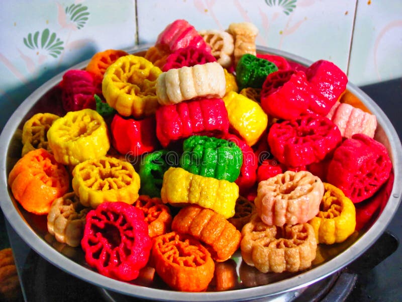 Wheel Shape Snacks Chips Food Ingredients Stock Image - Image of fruits ...