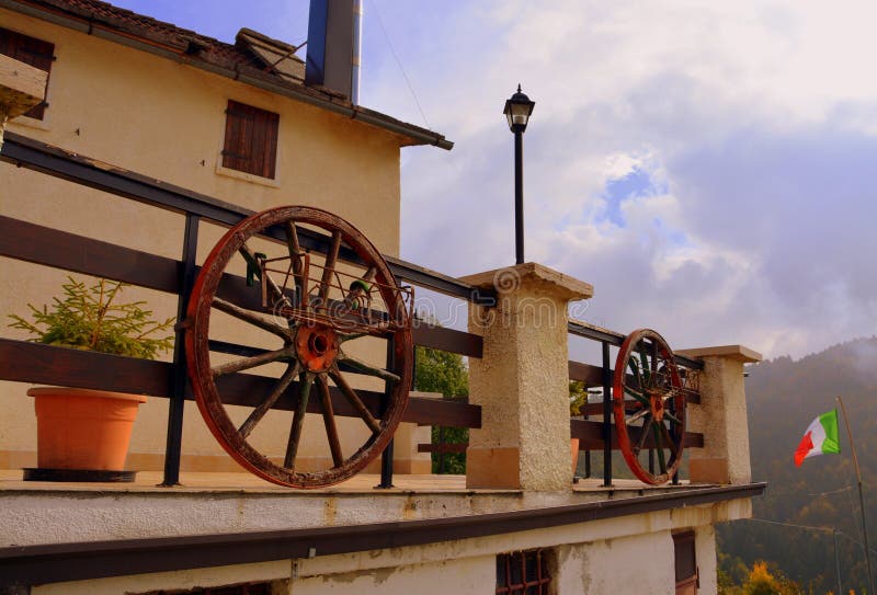 Wheel, Sky, Building, Facade Picture. Image: 113067546