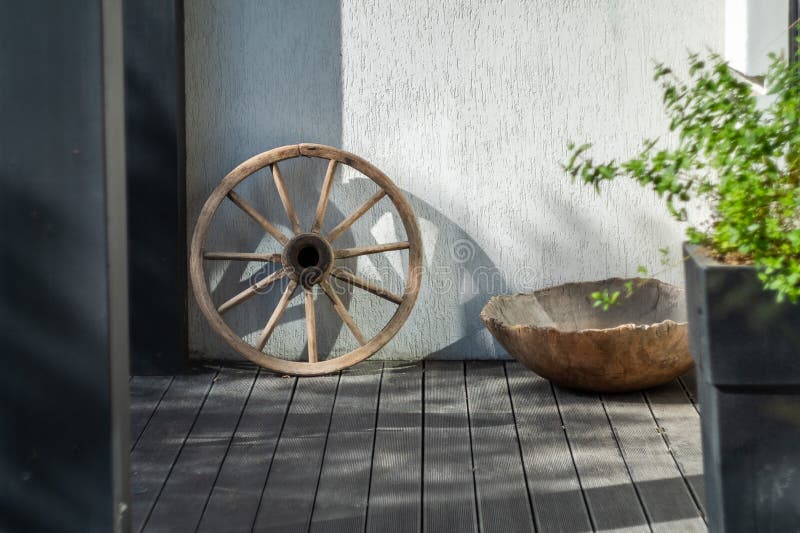 Carriage wheel stock image. Image of vehicle, wood, furniture - 295962645