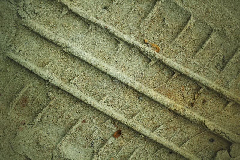 Wheel tracks stock image. Image of texture, muddy, traction - 34563441