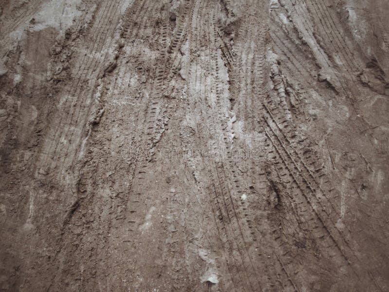 Wheel tracks stock image. Image of tire, tracks, trace - 44903403