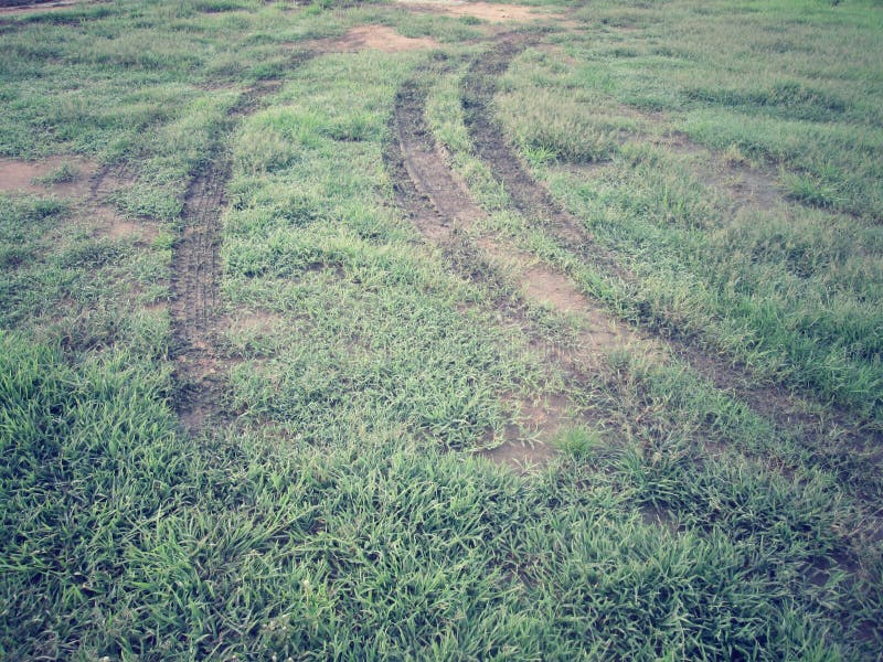 Wheel tracks stock image. Image of drive, road, traction - 44995493