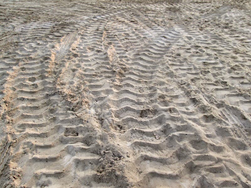 Wheel tracks . stock photo. Image of tire, line, trace - 47536626