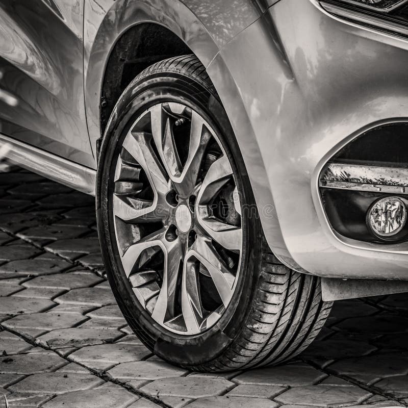 Wheel tread closeup stock image. Image of traction, wheel - 275116665