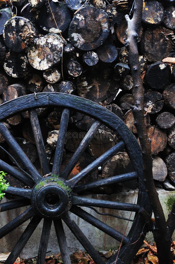 Wheel stock image. Image of halftimbered, outdoors, wheel - 82437665