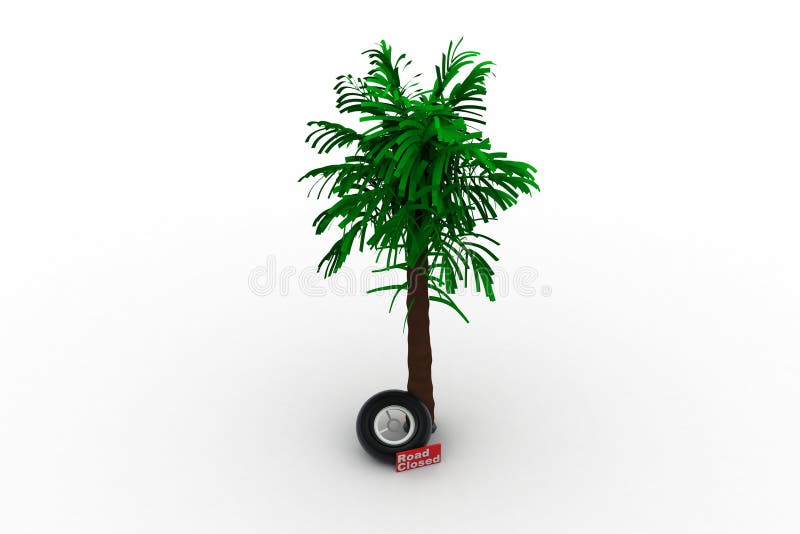 Wheel under the tree stock photo. Image of horizontal - 38041672