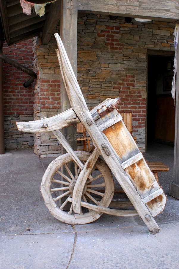 Wheelbarrow stock photo. Image of hand, brown, round - 25369450