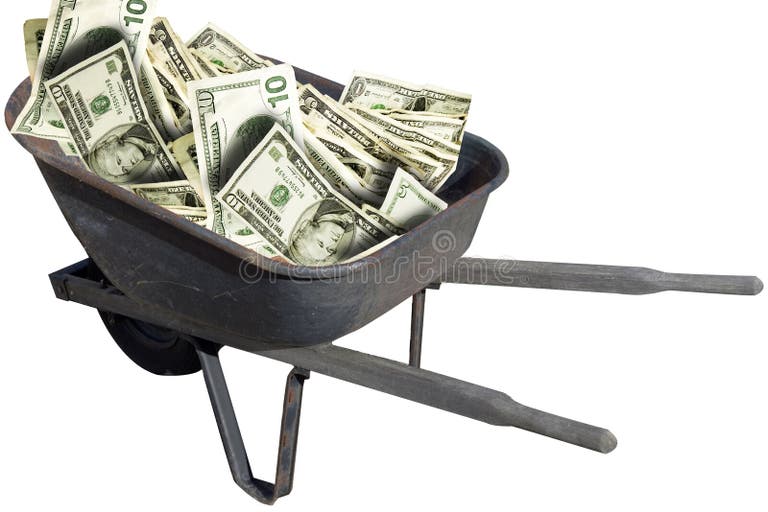 109 Wheelbarrow Full Money Stock Photos - Free & Royalty-Free Stock ...