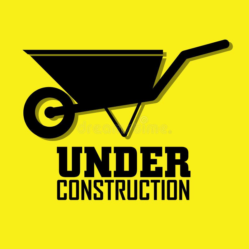 Wheelbarrow stock vector. Illustration of builder, yellow - 31789632