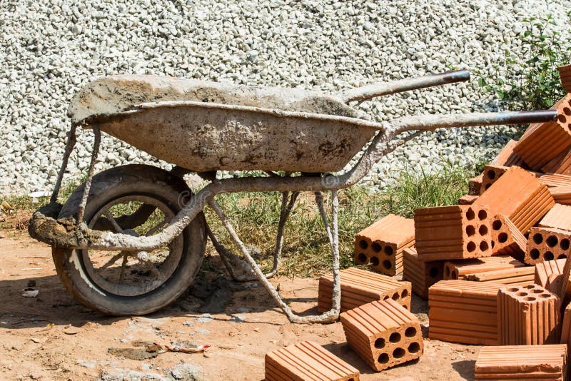 Old Broken Wheelbarrow Stock Images - Download 100 Royalty Free Photos
