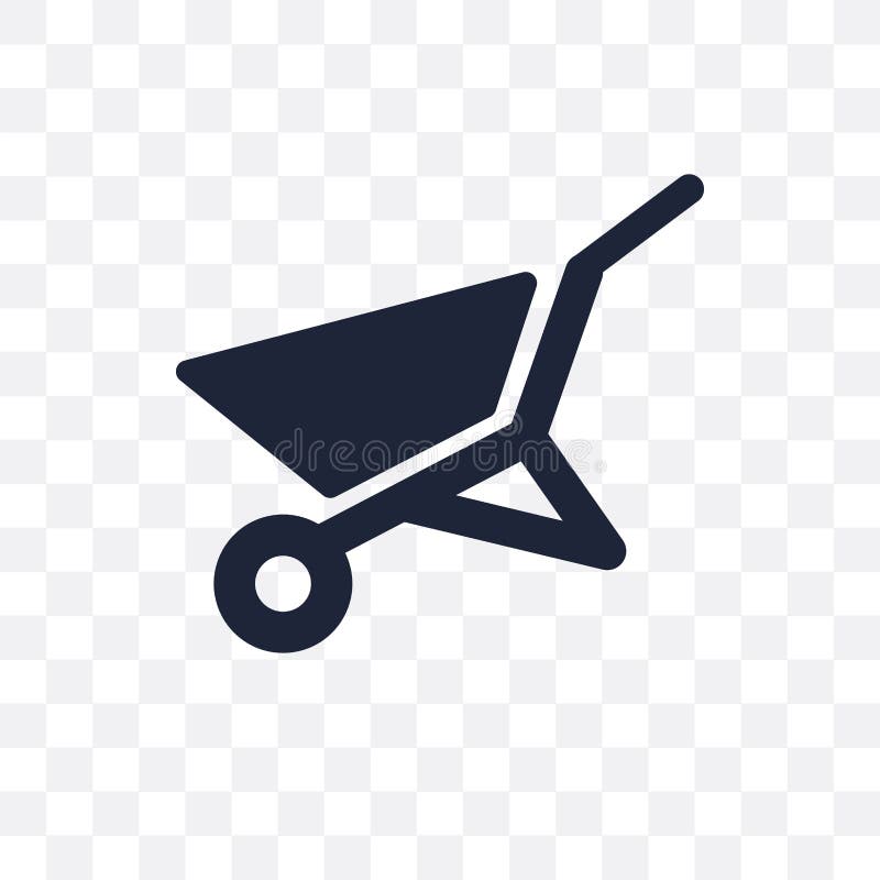 Wheelbarrow Transparent Icon. Wheelbarrow Symbol Design from Con Stock ...