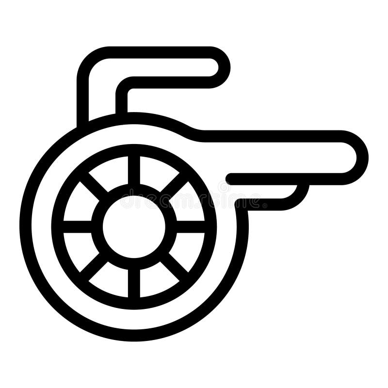 Wheelchair Accessibility Icon Line Art Stock Vector - Illustration of ...