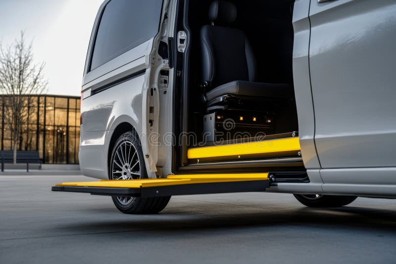 This Wheelchair Accessible Minivan Has an Extended Ramp for Easy Access ...