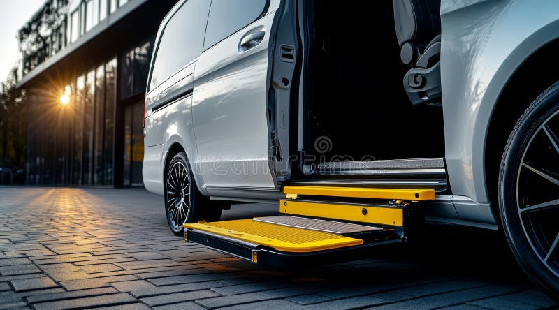 This Wheelchair Accessible Minivan Has an Extended Ramp for Easy Access and Smooth Transport ...