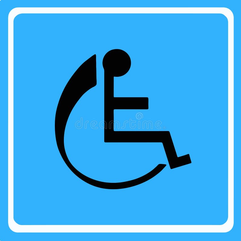 Wheelchair - Disabled Icon Vector Stock Vector - Illustration of access ...