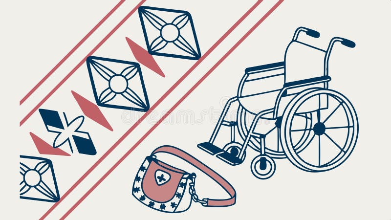 Wheelchair with Geometric Patterns, Accessibility and Inclusive Design ...