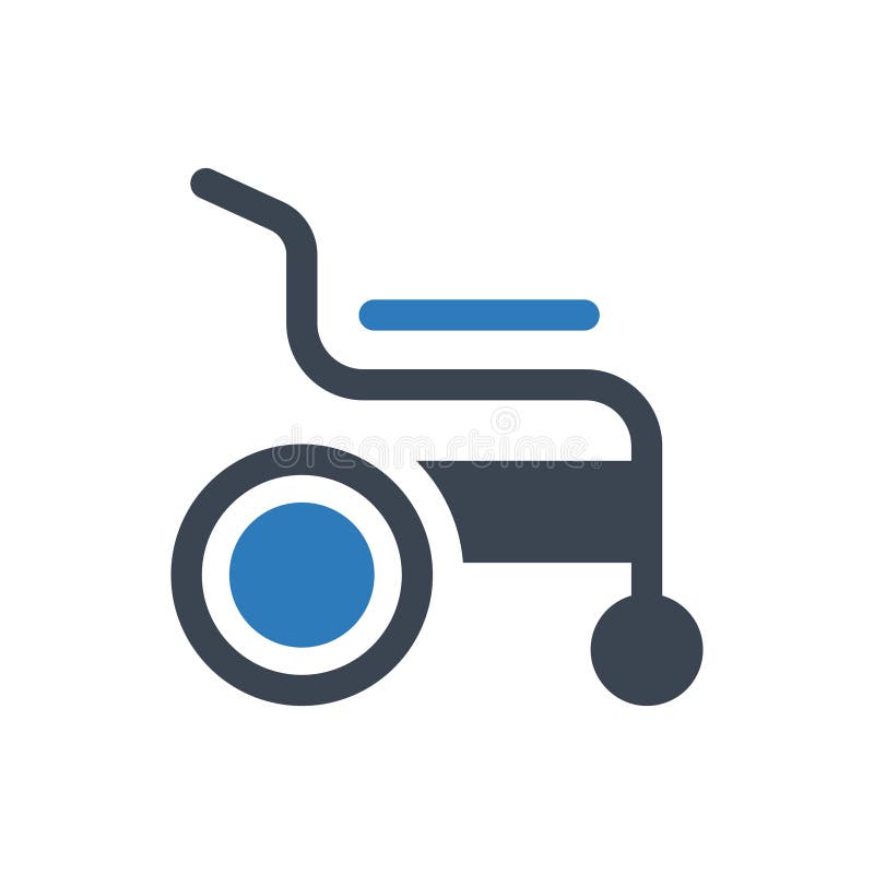 Wheelchair icon stock vector. Illustration of sign, handicapped - 254771913