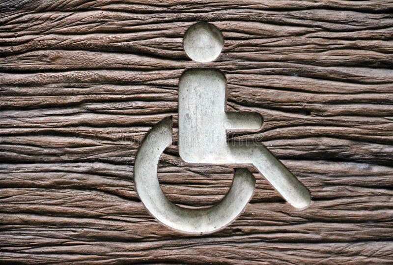 Wheelchair sign stock photo. Image of transport, patient - 94656696