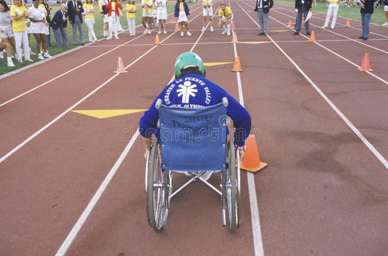 Wheelchair Special Olympics Athlete Editorial Photography - Image of ...