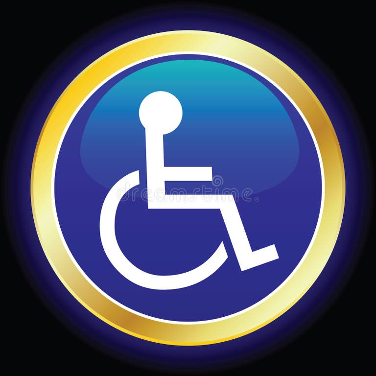 Accessible Symbol Wheelchair Stock Illustrations – 6,144 Accessible ...
