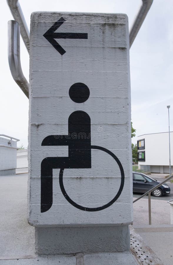 Wheelchair Symbol, Mobility and Accessibility for Handicapped Stock ...