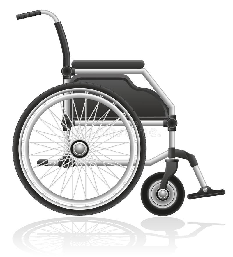 Wheelchair Vector Illustration Stock Vector - Illustration of motion ... Wheelchair Vector Illustration Stock Vector - Illustration of motion ...