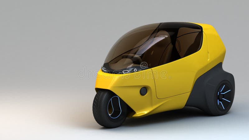 Bemo Concept EV-I_2 stock illustration. Illustration of bumper - 260843725