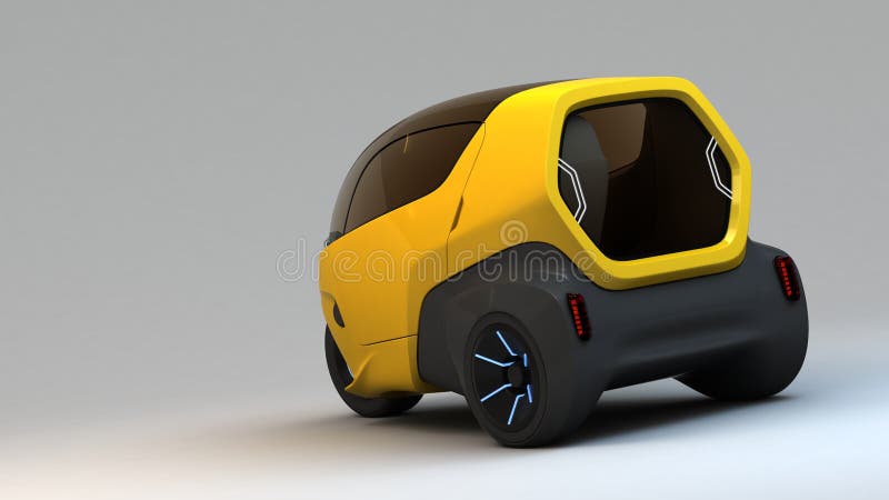 Bemo Concept EV-I_3 stock illustration. Illustration of micro - 260843730