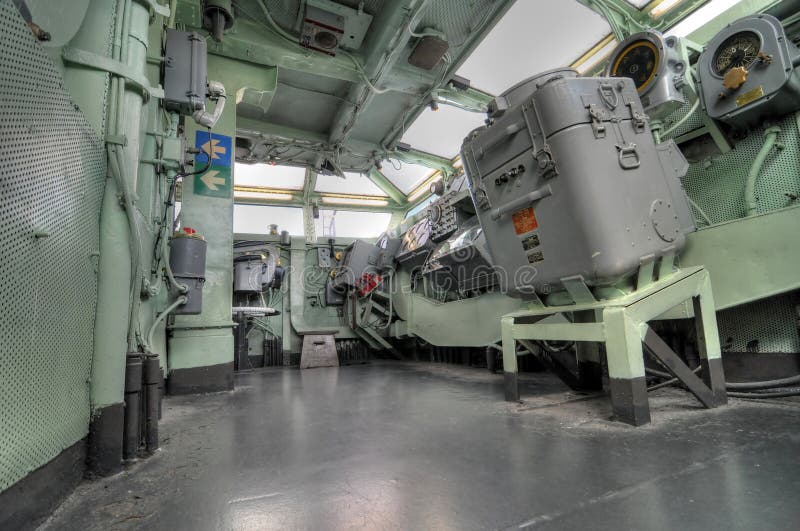 Wheelhouse of a Small Fishing Vessel Stock Photo - Image of helm ...