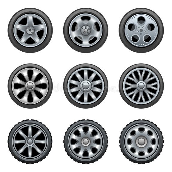 Circle Wheels Stock Illustrations – 13,410 Circle Wheels Stock ...