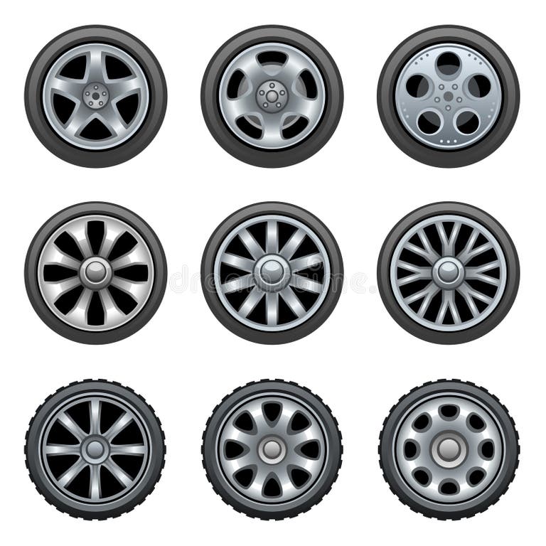 Circle Wheels Stock Illustrations – 13,410 Circle Wheels Stock ...