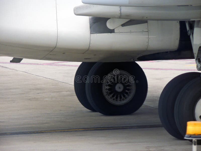 Wheels of an aircraft stock photo. Image of rims, aircraft - 60234520