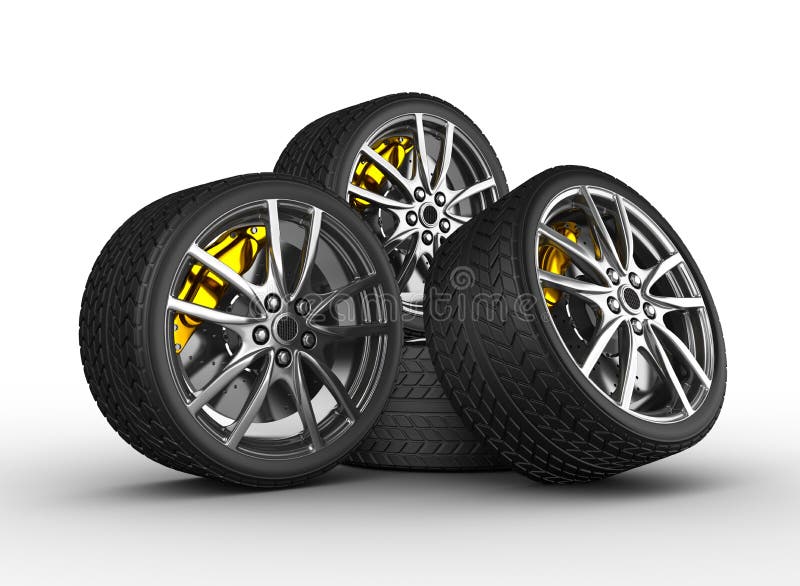 Car rims stock illustration. Illustration of rims, auto - 2354962