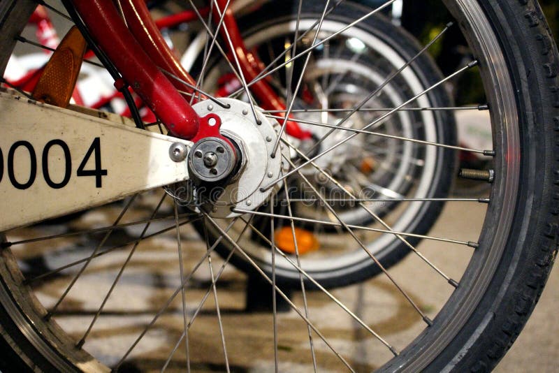 Wheels Bikes For Rent In The City Stock Image Image Of Mexico Beach