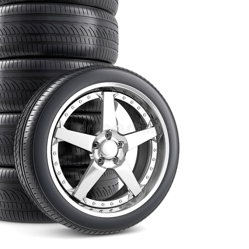 Wheels background stock illustration. Illustration of aluminum - 30237215