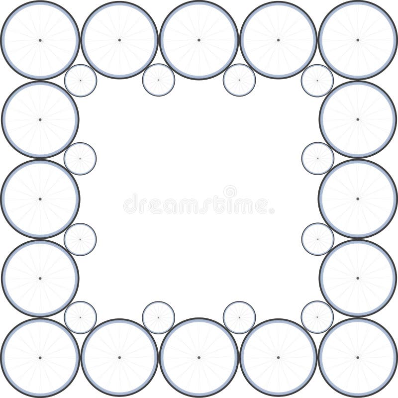 Wheels frame stock vector. Illustration of abstract, industry - 12144037