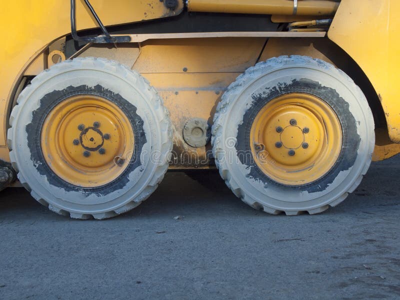 The Wheels of Industrial Machinery . Stock Image - Image of ...