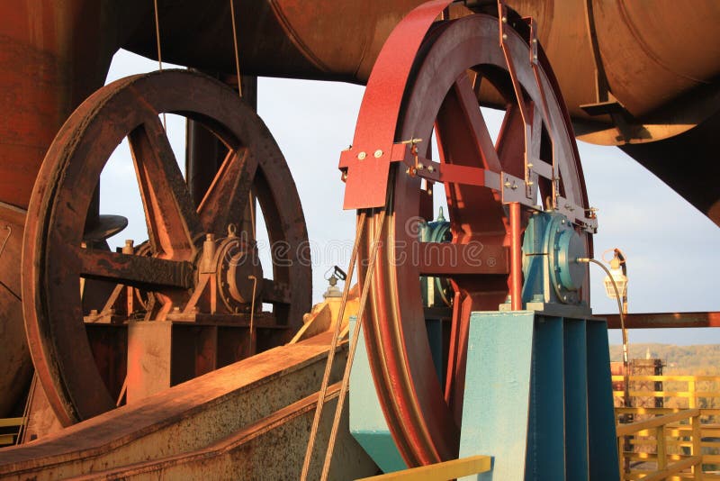 Pipe wheels stock photo. Image of structure, complicated - 17100176