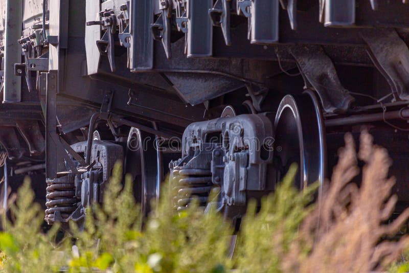 Train Driving In The Netherlands Stock Image - Image of transportation ...