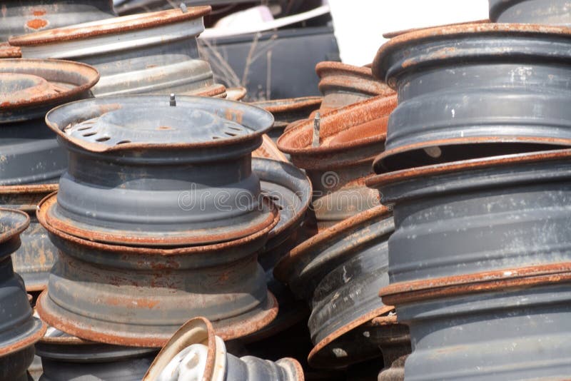 Wheels stock photo. Image of wheels, rusty, broken, yard - 48415614