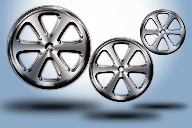 Wheels #03 stock illustration. Illustration of objects - 30613666